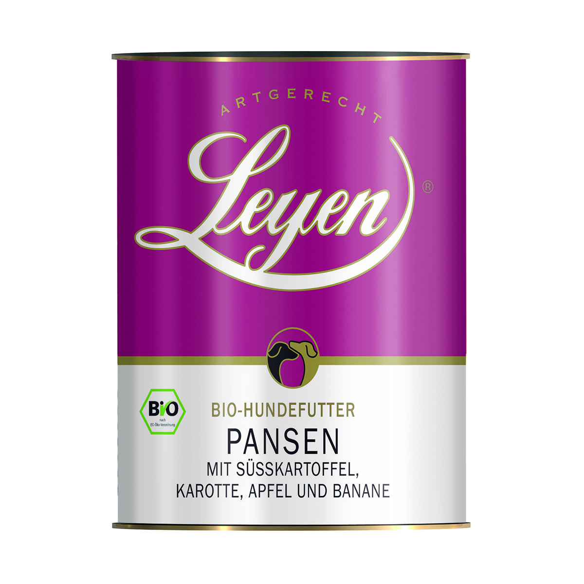 Bio-Menü aus der Region für Hunde mit Pansen und Süßkartoffel | iinu